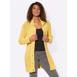 Longstrickjacke