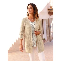 Longstrickjacke