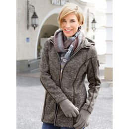 Kapuzenfleecejacke