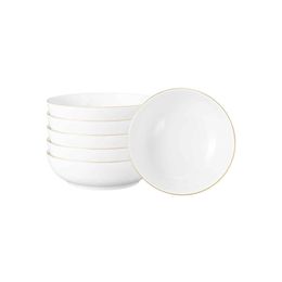 Seltmann Weiden Foodbowls Liberty Goldrand &oslash; 17,5 cm 6er Set