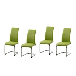 HTI-Living Schwingstuhl SallyC PU Gr&uuml;n