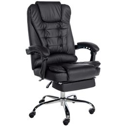 CLP B&uuml;rostuhl Oxygen Kunstleder - Farbe: schwarz, Material: Kunstleder