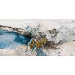 SONSTIGE Leinwanddruck NIGHT BLUE