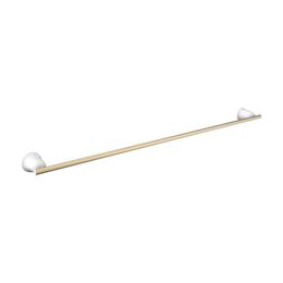 Laufen THE NEW CLASSIC Handtuchhalter H8778577660001 800x73mm, Wei&szlig; / PVD Blassgold matt