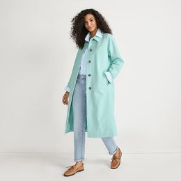 LANDS' END Wasserabweisender Mantel f&uuml;r Damen, Damen, size: regular, Blau, Polyester, by Lands' End