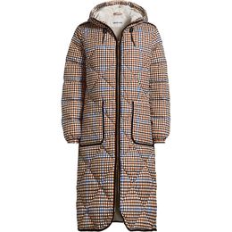 LANDS' END Gemusterter isolierter FeatherFree Steppmantel in Plus-Gr&ouml;&szlig;e, Damen, size: plus, Beige, Polyester, by Lands' End