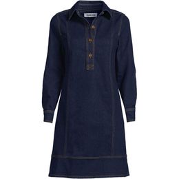 LANDS' END Soft Denim Jeanskleid f&uuml;r Damen in Plus-Gr&ouml;&szlig;e, Damen, size: plus, Blau, Baumwoll-Mischung, by Lands' End