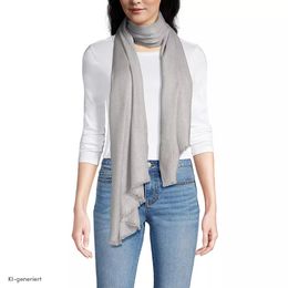 LANDS' END Metallic-Schal f&uuml;r Damen, Damen, size: regular, Metallic, Metall/Viskose, by Lands' End