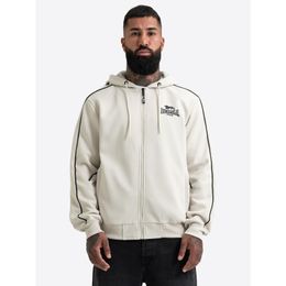 Lonsdale Herren Kapuzensweatjacke mit Rei&szlig;verschluss normale Passform CHALDON