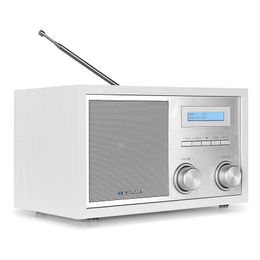 Blaupunkt RXN 180 WH Nostalgieradio mit Bluetooth Wei&szlig;