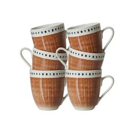 Ritzenhoff & Breker Ritzenhoff & Breker Kaffeebecher Natura 320 ml 6er Set