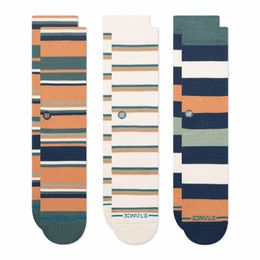 Stance Off Season 3 Pack Crew Socks Unisex Socken