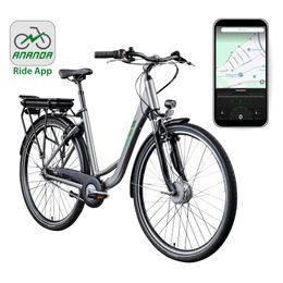 Z&uuml;ndapp Z&uuml;ndapp Z502 E Bike Damen 28 Zoll Pedelec 155-180 cm Elektrofahrrad 7 Gang Damenfahrrad 536 Wh E Fahrrad