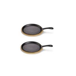 ECHTWERK Servierpf&auml;nnchen "Oval" 2tlg.