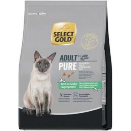 SELECT GOLD Trockenfutter Katze Pure Adult Reich an Seidenraupe 2,5 kg