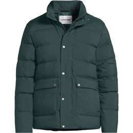 LANDS' END Wasserabweisende Daunenjacke, Herren, size: regular, Gr&uuml;n, Polyester/Daunen, by Lands' End