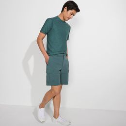 LANDS' END Schnelltrocknende Cargo-Shorts f&uuml;r Herren, Herren, size: regular, Gr&uuml;n, Polyester-Mischung, by Lands' End