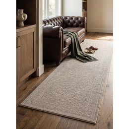 L&auml;ufer Pflegeleicht Beige 80x300 cm - KASOS KADIMA DESIGN