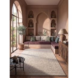 Teppich Pflegeleicht Beige 120x170 cm - KASOS KADIMA DESIGN