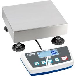 Kern Plattformwaage DS 10K0.1S, W&auml;gebereich 10 kg/Ablesbarkeit 0,1 g, KUP-Anschluss, Netzbetrieb, Edelstahl/Kunststoff