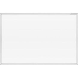 MAGNETOPLAN Design Whiteboard SP, B 1200 x H 900 mm, Querformat, magnethaftend, Ablageschale, kunststoffbeschichtetes Stahlblech/Aluminium, wei&szlig;