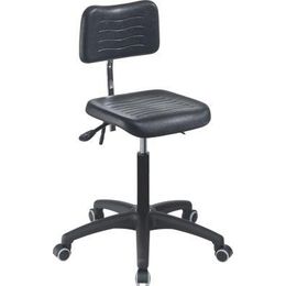 MeyChair Arbeitsdrehstuhl Workster Light W5, mit Rollen, Sitzh&ouml;he 510-650 mm, bis 120 kg, PU-Schaum, schwarz
