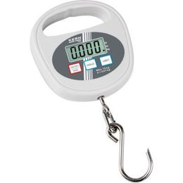 Kern H&auml;ngewaage HBD 10K-2XL, W&auml;gebereich 15 kg/Ablesbarkeit 10 g, Batteriebetrieb, Kunststoff, wei&szlig;