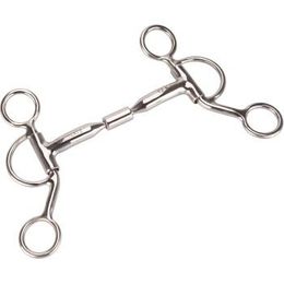 Equinate Westerngebiss Billy Allen Bit mit Shanks Edelstahl 12,5 cm