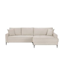 Smart Ecksofa Lara &brvbar; beige &brvbar; Ma&szlig;e (cm): B: 284 H: 87 T: 177.0
