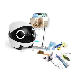 Enabot Rola Mini - Mobiler Heimtierroboter + Zubeh&ouml;r