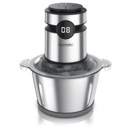 arendo Zerkleinerer Elektrischer Multizerkleinerer f&uuml;r Fleisch N&uuml;sse Obst Gem&uuml;se u.v.m., 500 W, Universalzerkleinerer 2L Edelstahlbeh&auml;lter, Display
