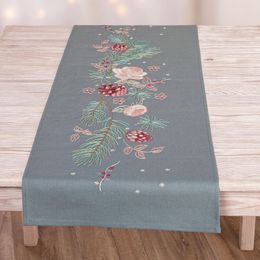 buttinette Stickl&auml;ufer "Christrosen"