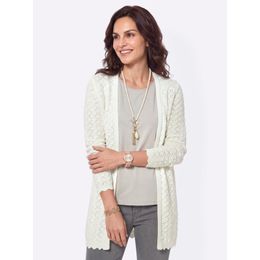 Longstrickjacke