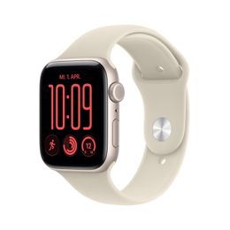 Apple Watch SE 3 Aluminium (GPS + Cellular) 44mm Polarstern