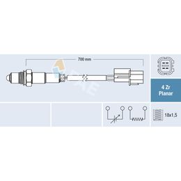FAE Lambdasonde 77685 f&uuml;r KIA HYUNDAI