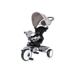 Lorelli Tricycle One 3 in 1 EVA-Reifen Schiebestange Anti-Rutsch Pedale umbaubar grau