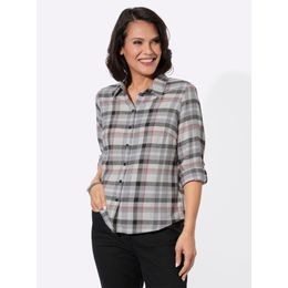 Flanellbluse