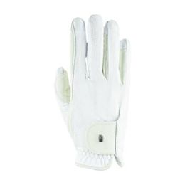 Roeckl Sommerreithandschuhe Roeck-Grip Lite wei&szlig; 7 cm