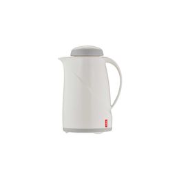 HELIOS Isolierkanne Wave 0,6 l, wei&szlig;