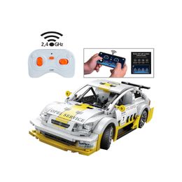 Jamara CaDA Opel Astra V8 Coupe 1:20 wei&szlig; 2,4GHz Bricks