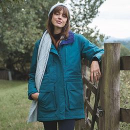 LANDS' END Wasserdichter Parka SQUALL f&uuml;r Damen, Damen, size: regular, Gr&uuml;n, Nylon, by Lands' End