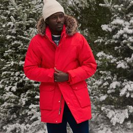 LANDS' END EXPEDITIONS Daunenparka f&uuml;r Herren, Herren, size: regular, Rot, Polyester, by Lands' End
