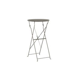 Carmen URAMI Klappbarer Stehtisch &Oslash; 60 cm &ndash; Cappuccino