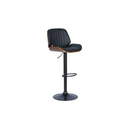 Carmen 4028 Barhocker &ndash; Nussbaum/Schwarz