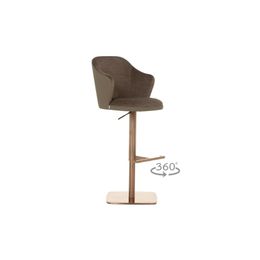 Carmen BANKET Barhocker &ndash; Kaffeebraun