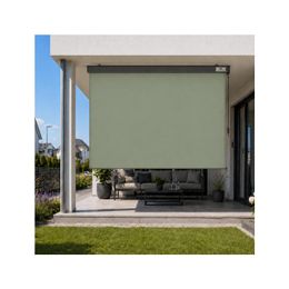 Strattore Ausziehbare Senkrechtmarkise / Vertikalmarkise 160 x 250 cm - Matcha Gr&uuml;n