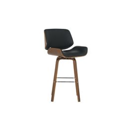 Carmen 4027 Barhocker &ndash; Nussbaum/Schwarz