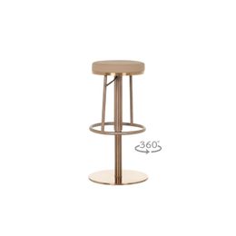 Carmen BEZU Barhocker &ndash; Sand/Braun