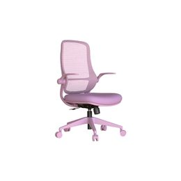 Carmen ASTARA Ergonomischer B&uuml;rostuhl mit Netzr&uuml;cken &ndash; Lila