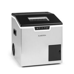 Klarstein Icefestival Bullet Eisw&uuml;rfelbereiter 195W 1,9l 20kg/24h Silber